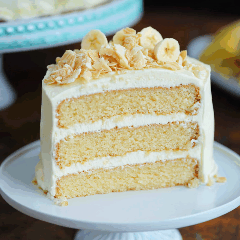Banana Pudding Layer Cake
